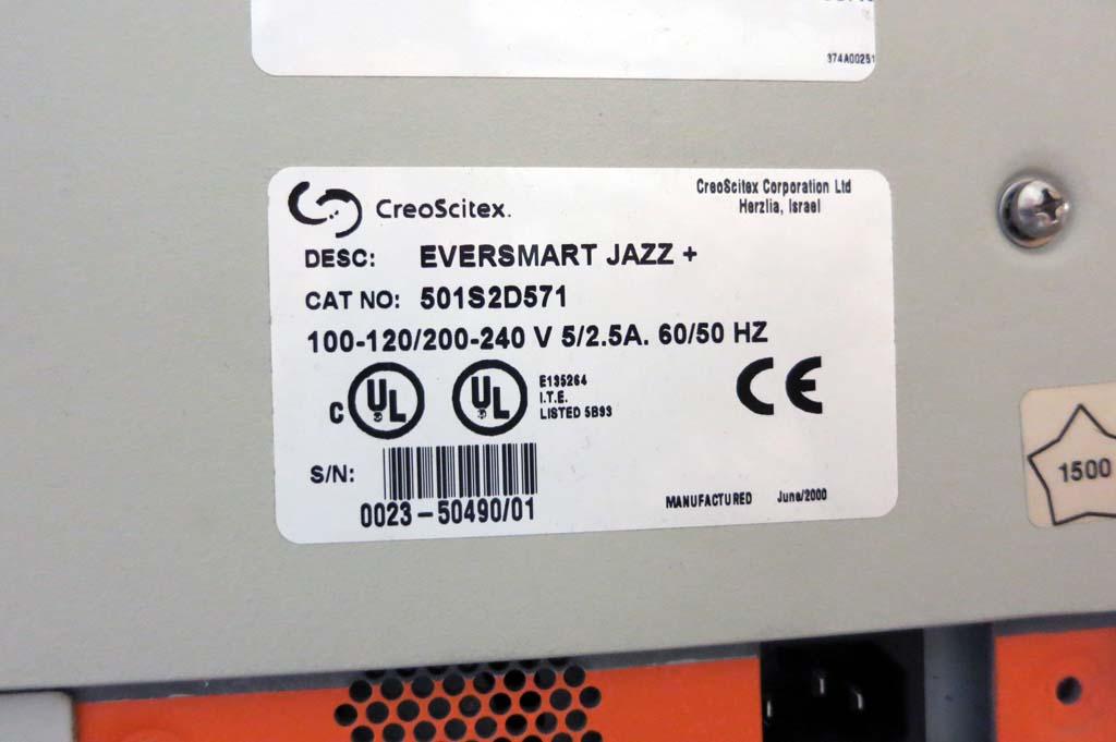 Lot #87: Creo Eversmart Jazz+ Image Scanner - WireBids